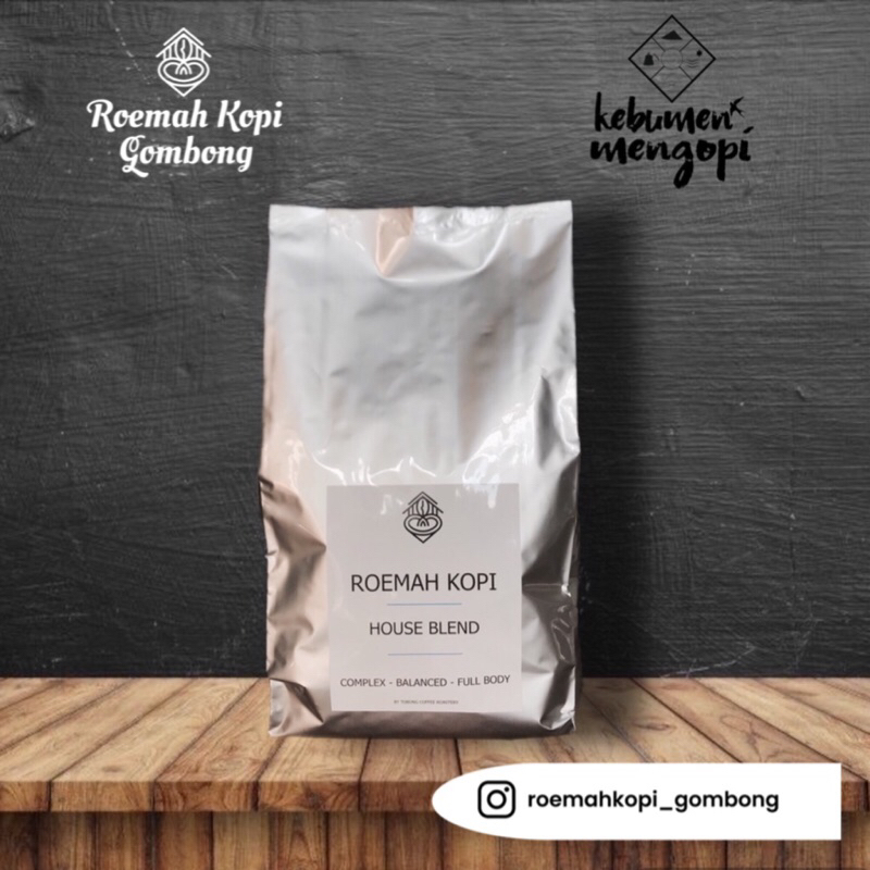 Jual Kopi House Blend Full 100% Robusta | Shopee Indonesia