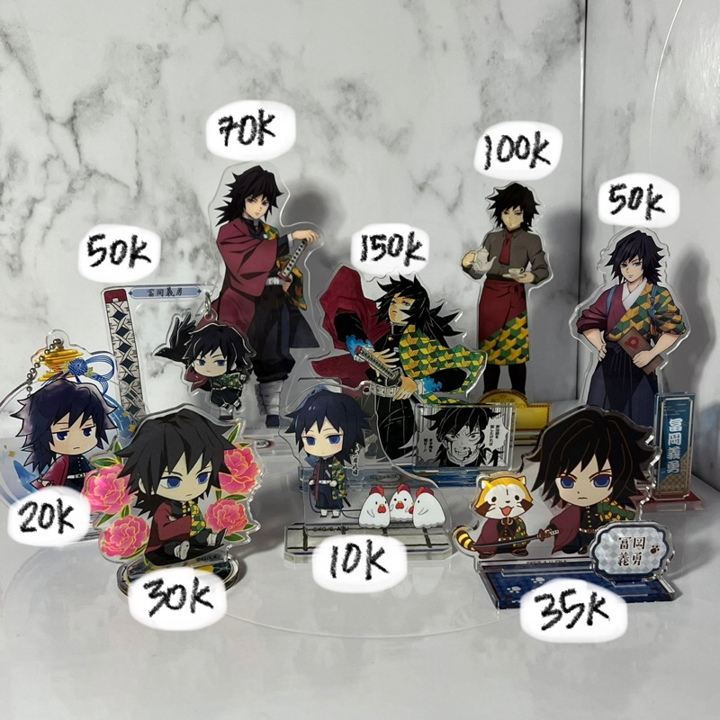 Jual ready | acrylic standee figure tomioka giyuu kimetsu no yaiba ...