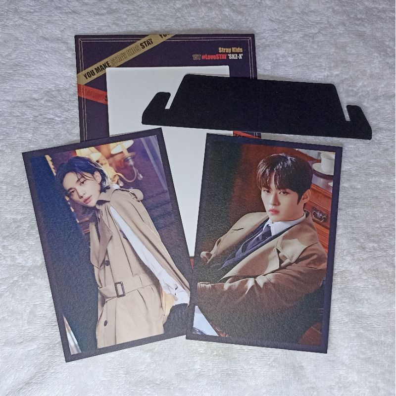 Jual Paper Frame & Photo Set Lee Know Hyunjin Stray Kids Merch SKZ-X ...