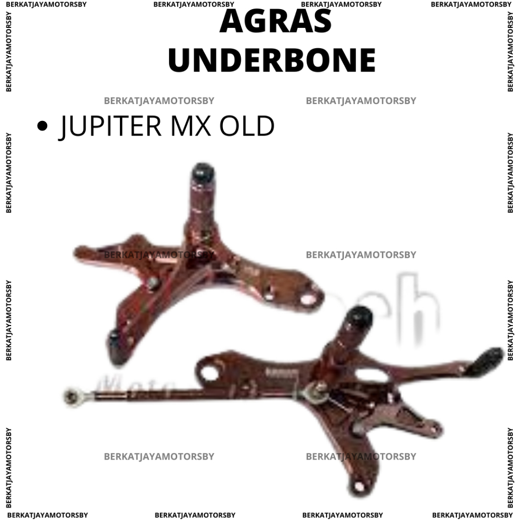 Jual FOOTSTEP STEP UNDERBONE JUPITER MX LAMA TROMOL MX OLD CNC AGRAS ...