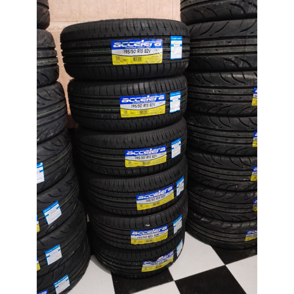 Jual Ban Mobil Tubeles Ring 15 Ukuran 195/50 R15 Merk ACCELERA PHI-R Ban Mobil Tapak Lebar Awet ...