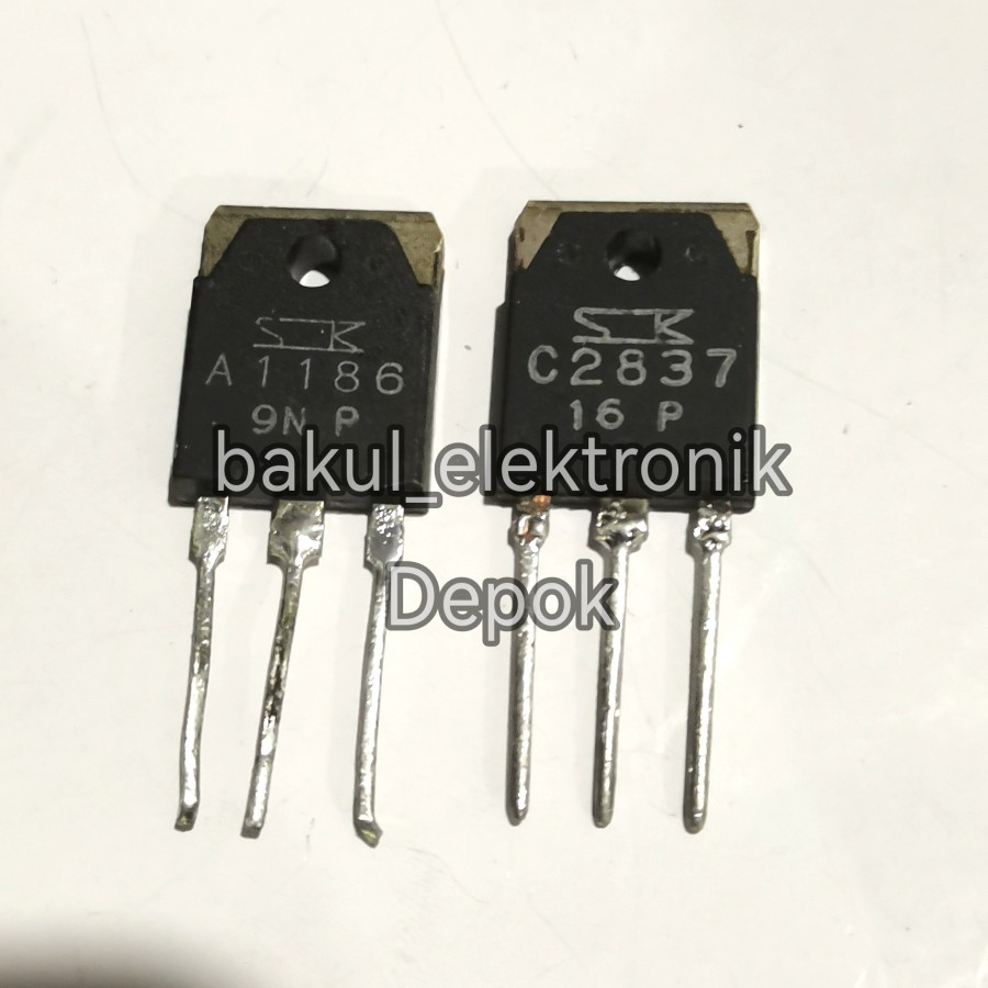 Jual transistor final SANKEN 2sa1186 2sc2837 | Shopee Indonesia