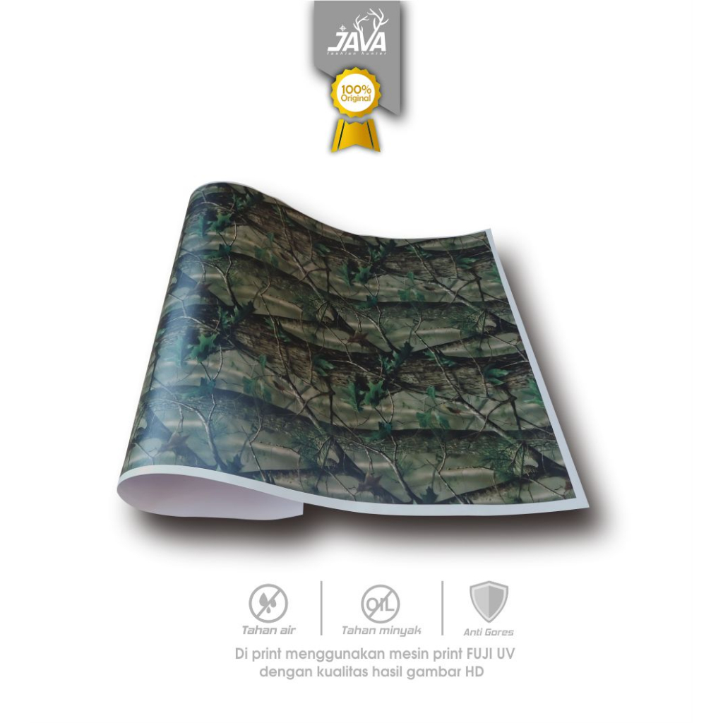 Jual Stiker Camo real tree dan army motif jernih dan nyata stiker camo ...