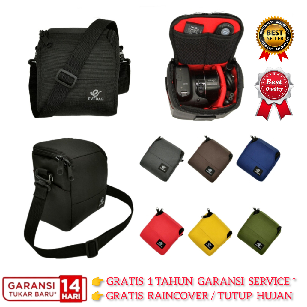 Jual Tas Kamera EveBag BM100 Tas Selempang Kamera Mirrorless Semipro ...