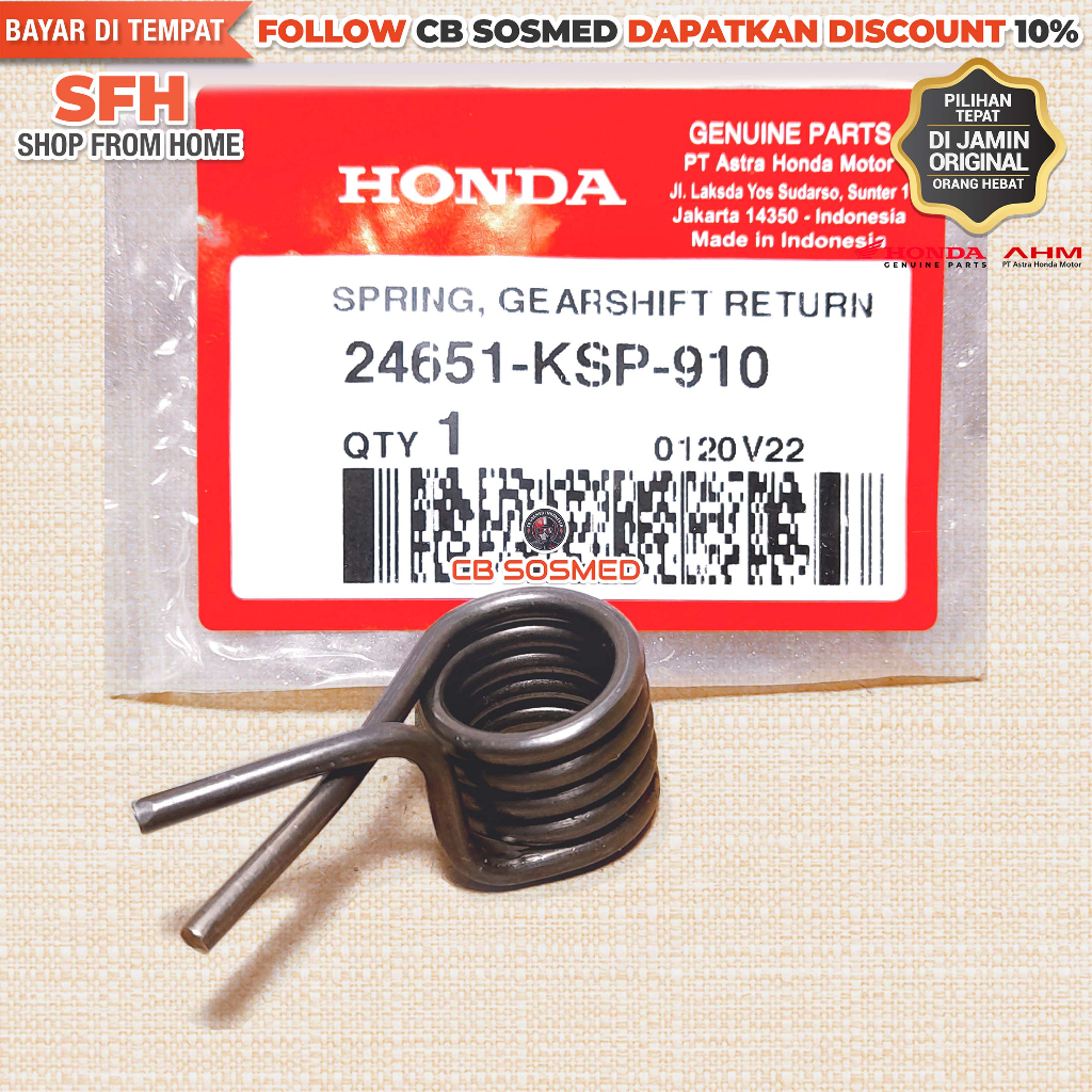 Jual Per Persneling CRF150L K84 Per Operan Gigi CRF 150L K84F Spring ...