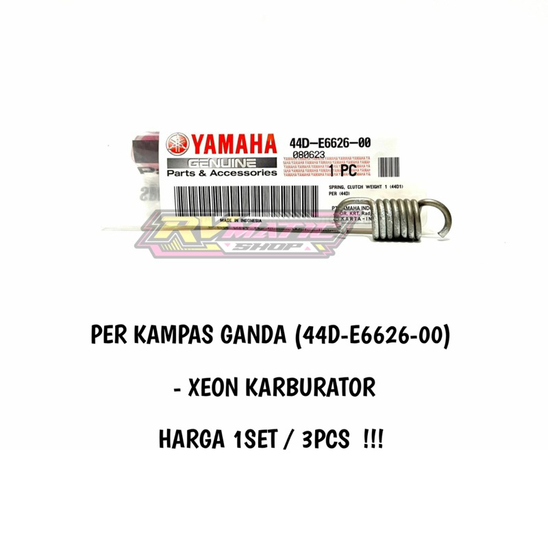 Jual PER KAMPAS GANDA XEON KARBU ORIGINAL YAMAHA GENUINE PART (44D ...