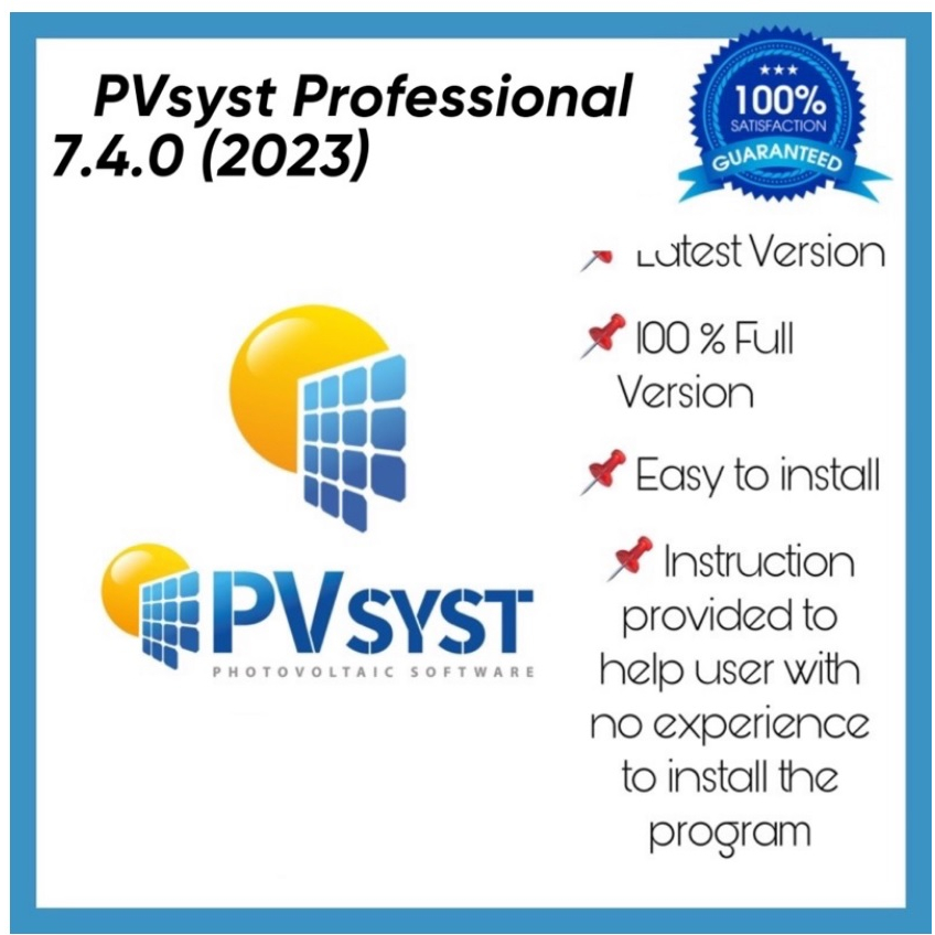 Jual Pvsyst PVsyst Professional 7.4.0 (2023) plus produk versi lain | Shopee Indonesia