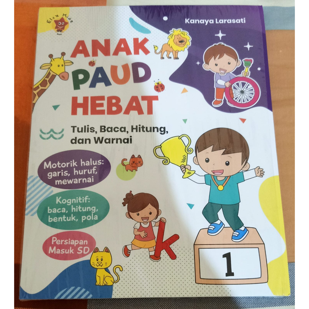 Jual Anak Paud Hebat : Tulis, Baca, Hitung Dan Warnai by Kanaya ...