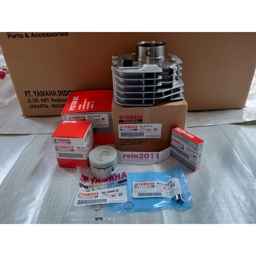 Jual BLOK SEHER SET PISTON KIT JUPITER Z VEGA R NEW ASLI ORI YAMAHA 5TP ...