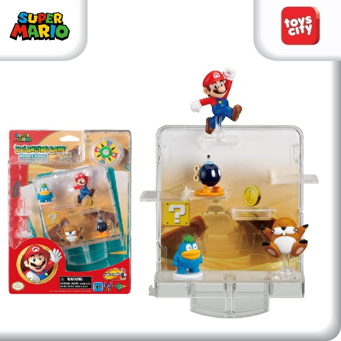 Jual Mainan Anak Super Mario Balancing Game Desert Stage Plus Art ...