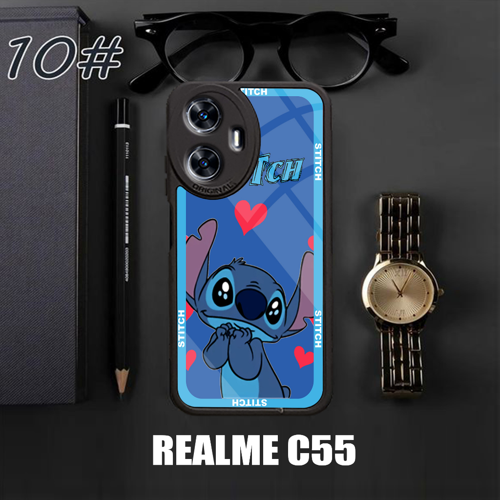 Jual Case REALME C55 2023 Motif [STITCH] Terlaris Casing REALME C55 ...
