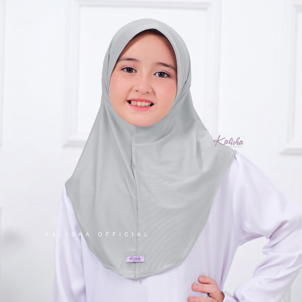 Jual Hijab Bergo Hamidah Jersey Alika Jilbab Sekolah Pinguin Anak By Kalishaofficial | Shopee ...