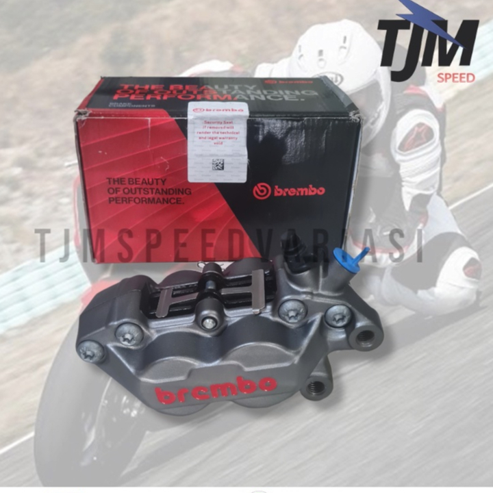 Jual Kaliper / Caliper Brembo 4P P4 4 Piston 4piston Grey Universal ori Italy | Shopee Indonesia