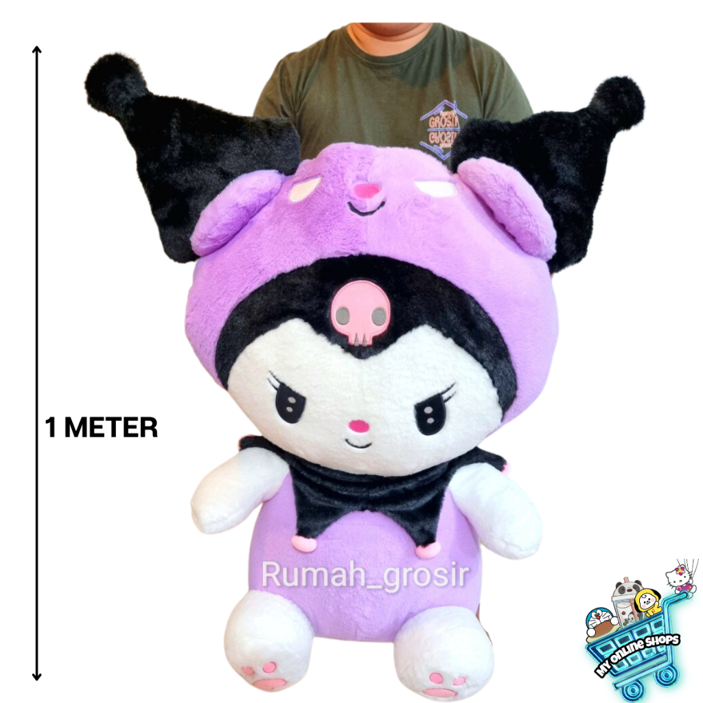 Jual Boneka Kuromi Ukuran Giant My Melody Hello Kitty | Shopee Indonesia