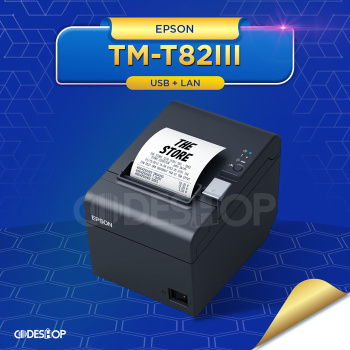 Jual Printer Termal EPSON TMT-82III Print Struk Kasir 80 mm Support ...