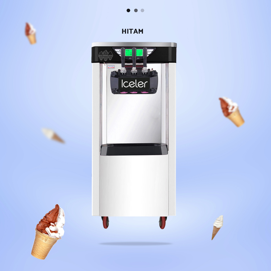Jual Iceler Mesin Es Krim Soft Ice Cream Maker 3 Tuas Classic Series ...