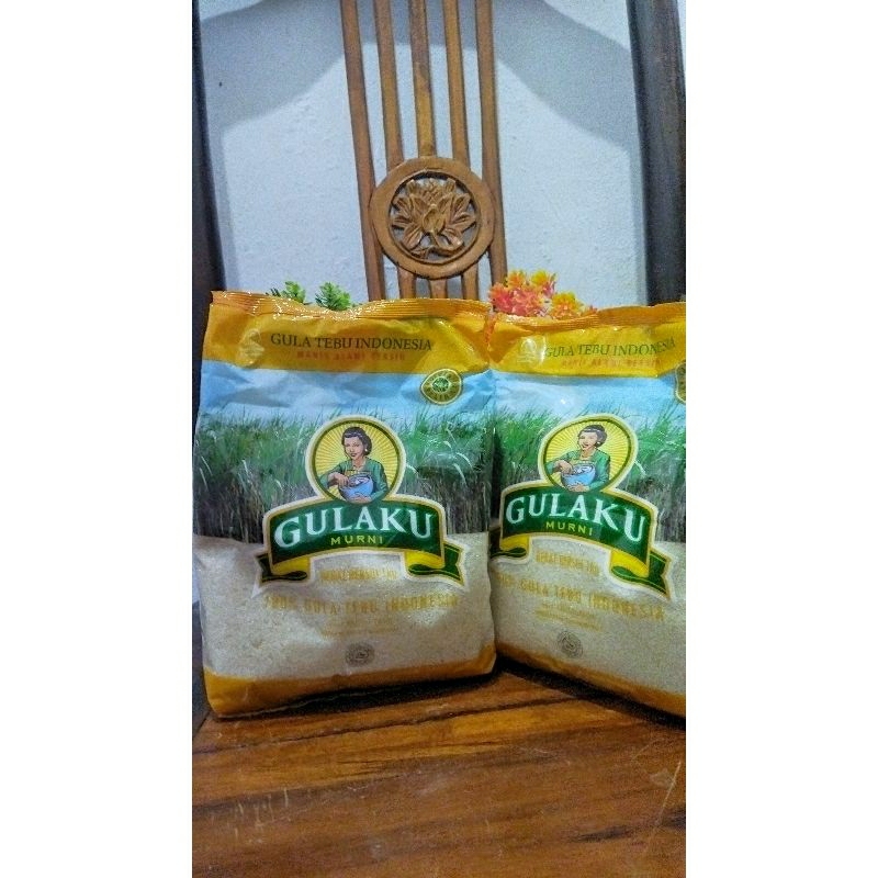 Jual GULAKU GULA PASIR KUNING 1KG | Shopee Indonesia