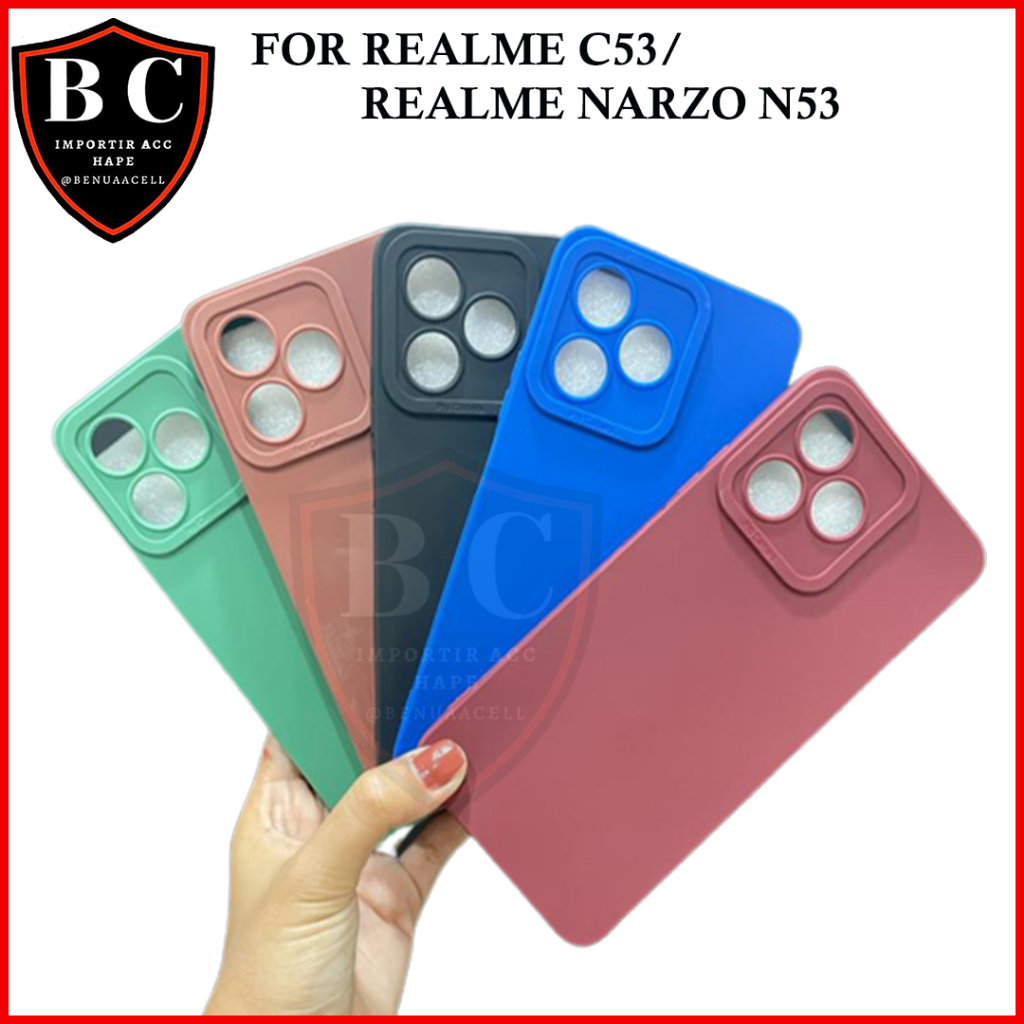 Jual CASE REALME C53 NFC - SOFTCASE PRO CAMERA REALME C61 C63 C65 C67 C71 C75 C75X C51S C51 NFC ...