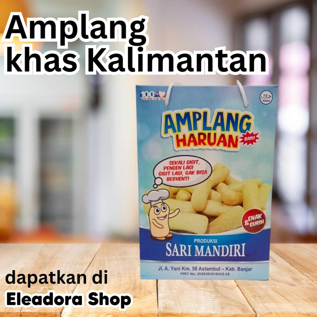 Jual Amplang Sari Mandiri - Ikan Haruan - Kotak Besar - Amplang Ikan ...