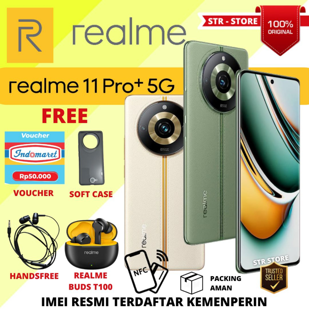 Jual REALME 11 PRO PLUS 12/512 GB REALME 11 PRO PLUS 5G 12/125 GB ...