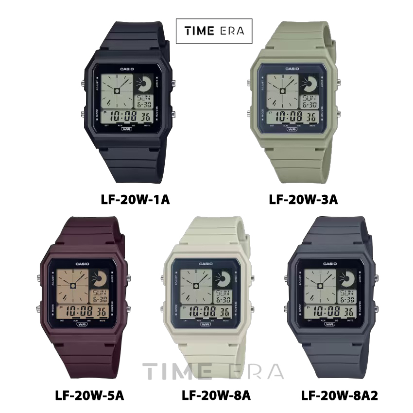 Jual Casio General LF-20W-1A 3A / LF20W 5A 8A 8A2 Jam Tangan Unisex Casio General Pop Series ...