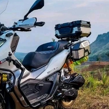 Jual Side box 10 liter ,top box 22 liter & breket top Honda Adv 150 ...