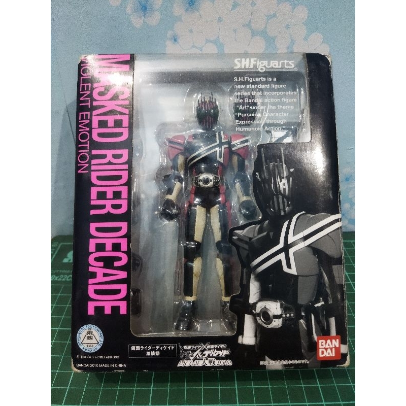 Jual BANDAI SHF SHFIGUARTS S.H.FIGUARTS KAMEN RIDER DECADE VIOLENT EMOTION BIB | Shopee Indonesia