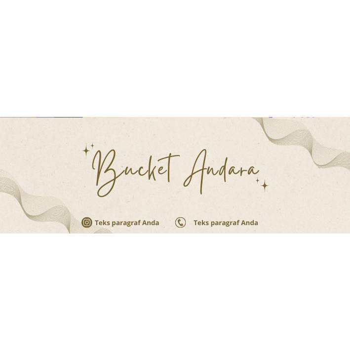 Jual STIKER BUKET / STIKER BOUQET / STIKER BUCKET CUSTOM NAMA BRAND ...