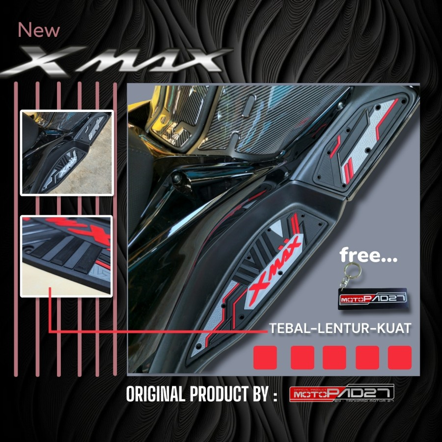 Jual KARPET MOTOR floormat karpet new xmax 2023 KUALITAS TERBAIK ...