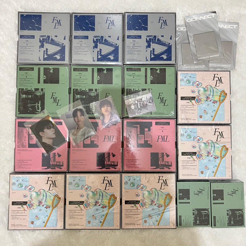 Jual ALBUM SEALED Seventeen 10th Mini FML Reg A B C ver Svt Merchandise ...