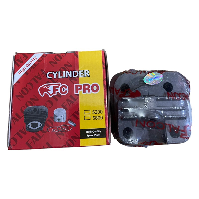 Jual CYLINDER BLOCK FALCON 5800 TURBO SIRIP BLOCK CHAINSAW BLOK SINSO ...