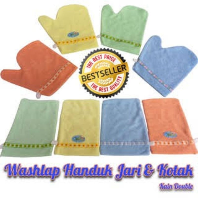 Jual washlap jari dan kotak untuk bayi. baby washlap dari kain handuk ...
