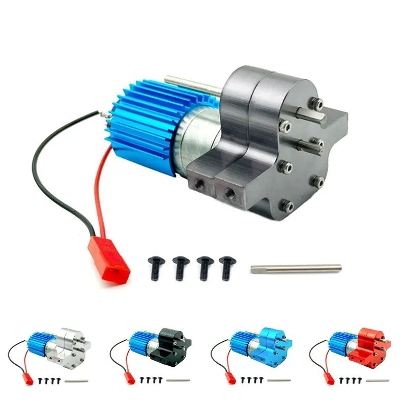 Jual Motor gearbox metal 370 RC MN WPL mn78 mn99 mn45 c24 c34 c44 ...
