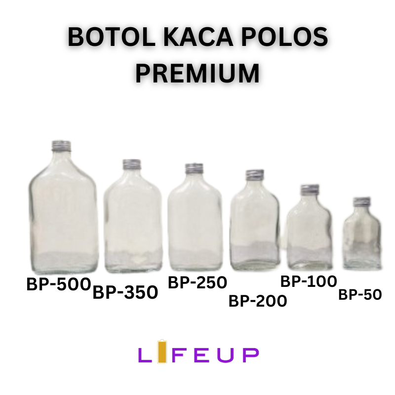 Jual BOTOL KACA POLOS PREMIUM - WISK / Glass Bottle Minuman Kopi/Susu ...