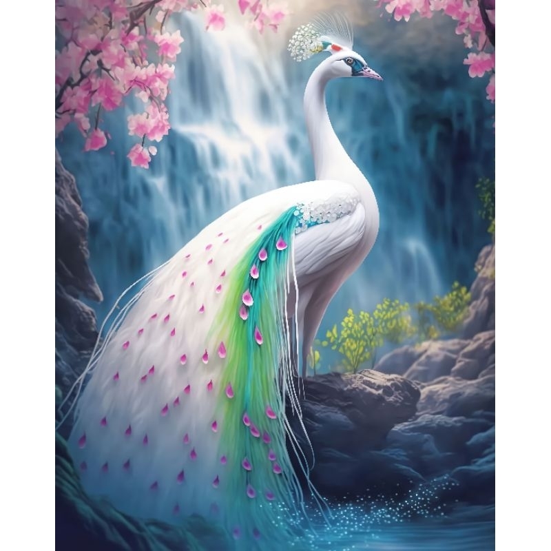 Jual Backdrop/Background/Wallbanner/MMT Dekorasi Pelaminan Merak ...