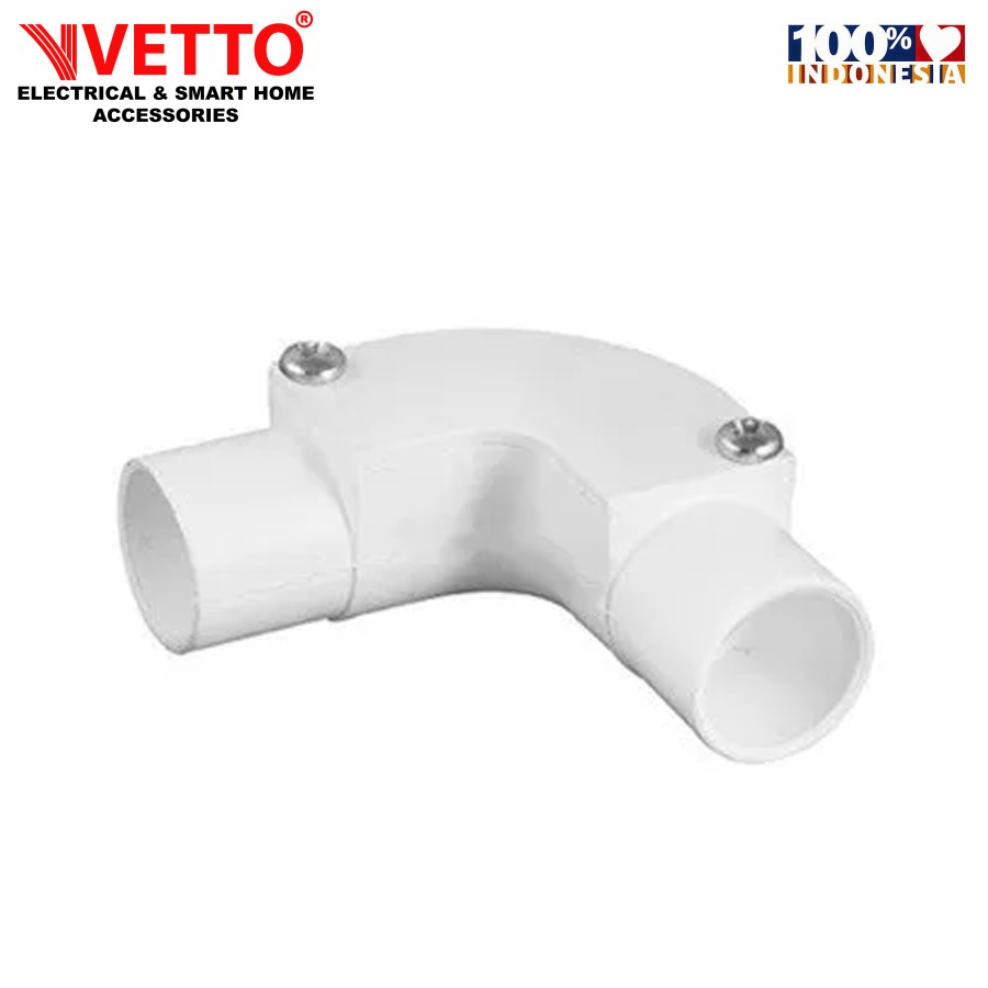 Jual VETTO Knee / Elbow Pipa Conduit - keni 20mm | Shopee Indonesia