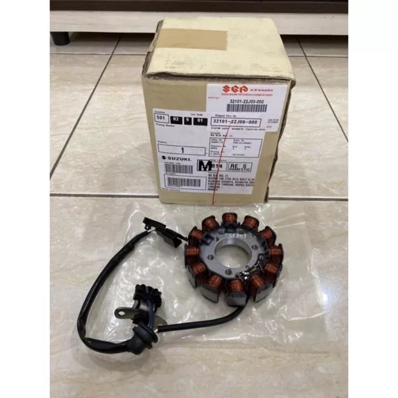 Jual spull stator assy suzuki shooter smash fi f1 satria young star ...