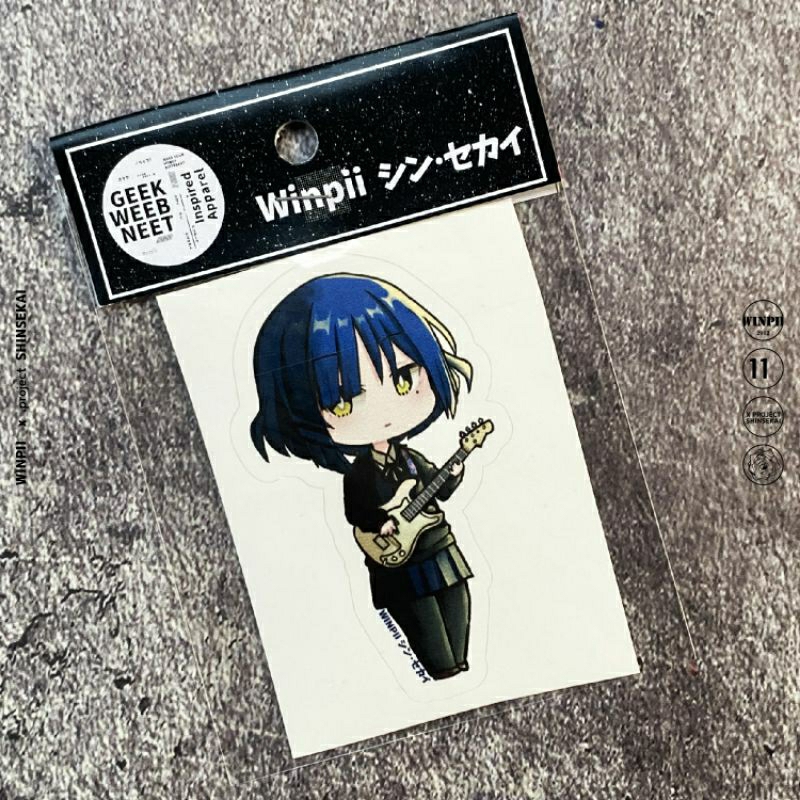 Jual Stiker / Sticker Ryo Yamada Anime Bocchi The Rock | Shopee Indonesia