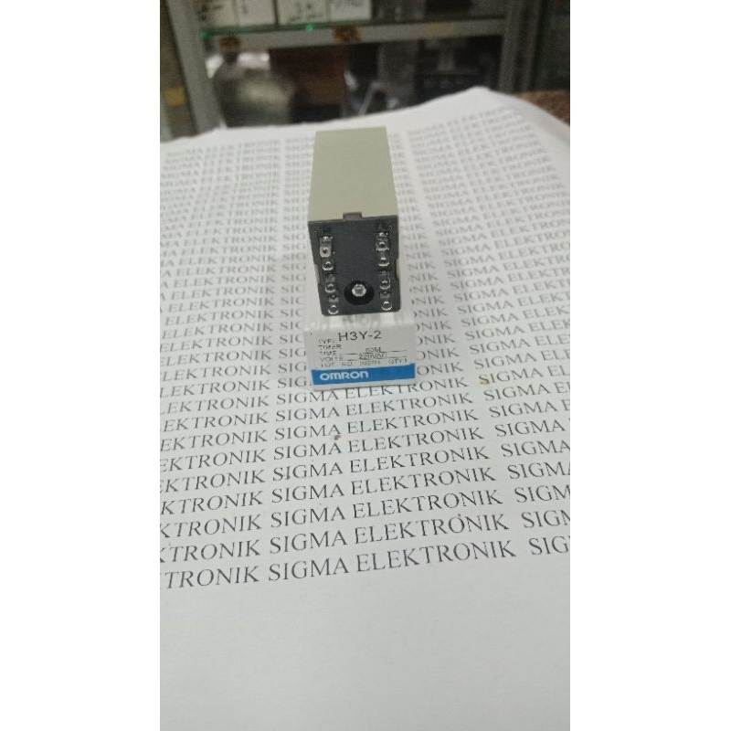 Jual H3Y-2 AC 220V Timer Delay 0-60 MENIT Solid-State OMRON ASLI | Shopee Indonesia