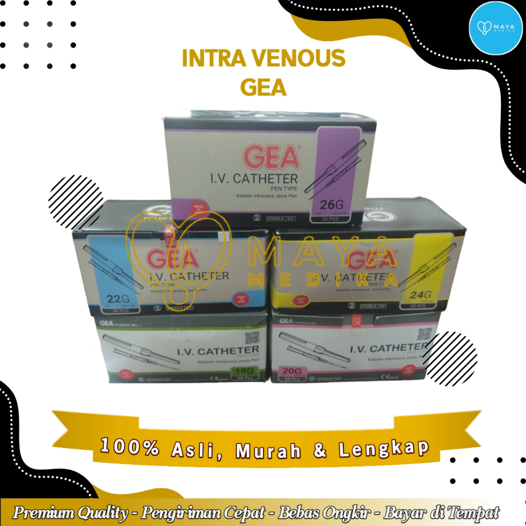 Jual Intra Venous Catheter - 1 Box GEA | Shopee Indonesia