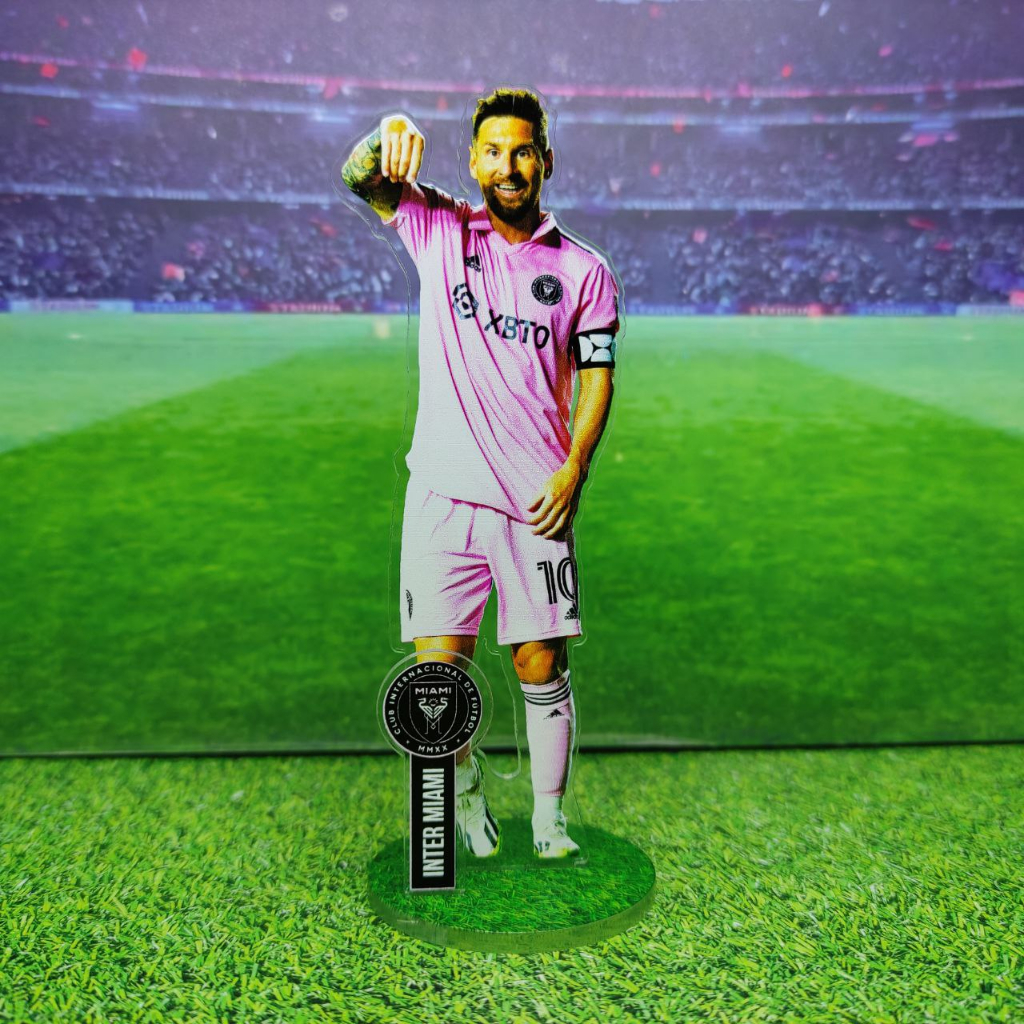 Jual Standee Action Figure Art Lionel Messi Inter Miami 2023/24 ...