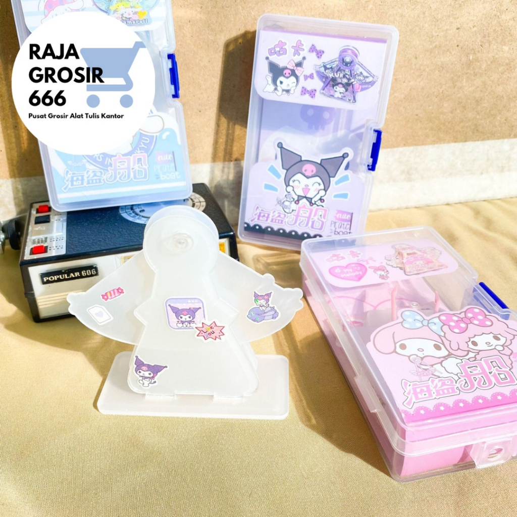 Jual DIY KORA KORA SANRIO HS-8100 MAINAN SUSUN MINIATUR PUZZLE RAKIT 3D ...