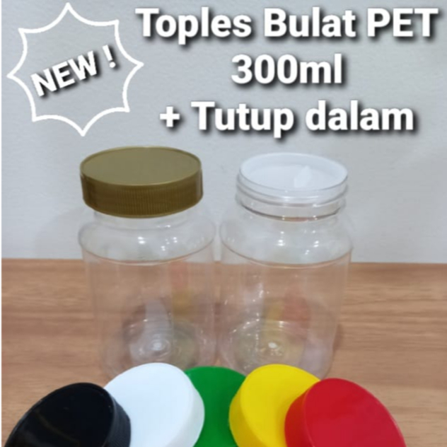 Jual Toples JAHE 300ml + Sumpal | Toples 300ml | Botol Bulat 300ml PET ...