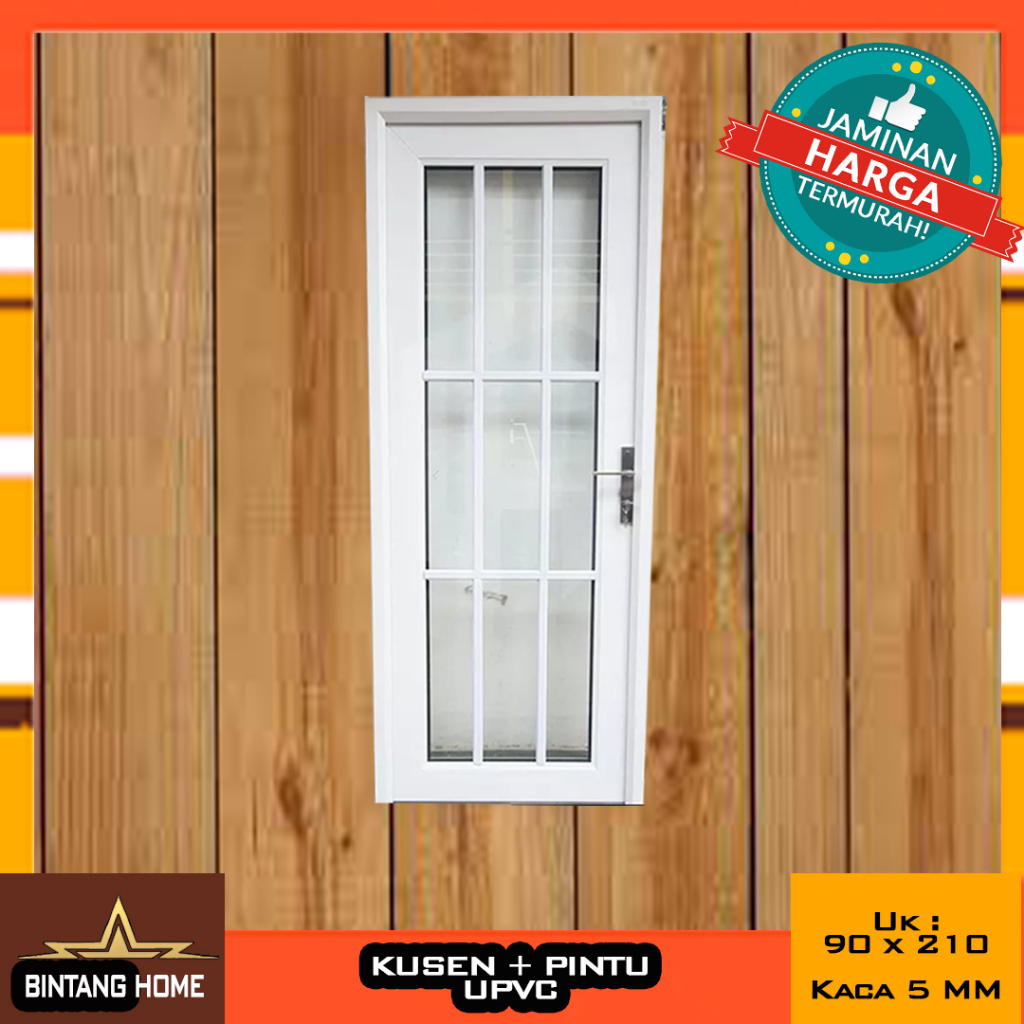 Jual Kusen Pintu UPVC Ornamen PU-004 Uk 85x204 | Shopee Indonesia