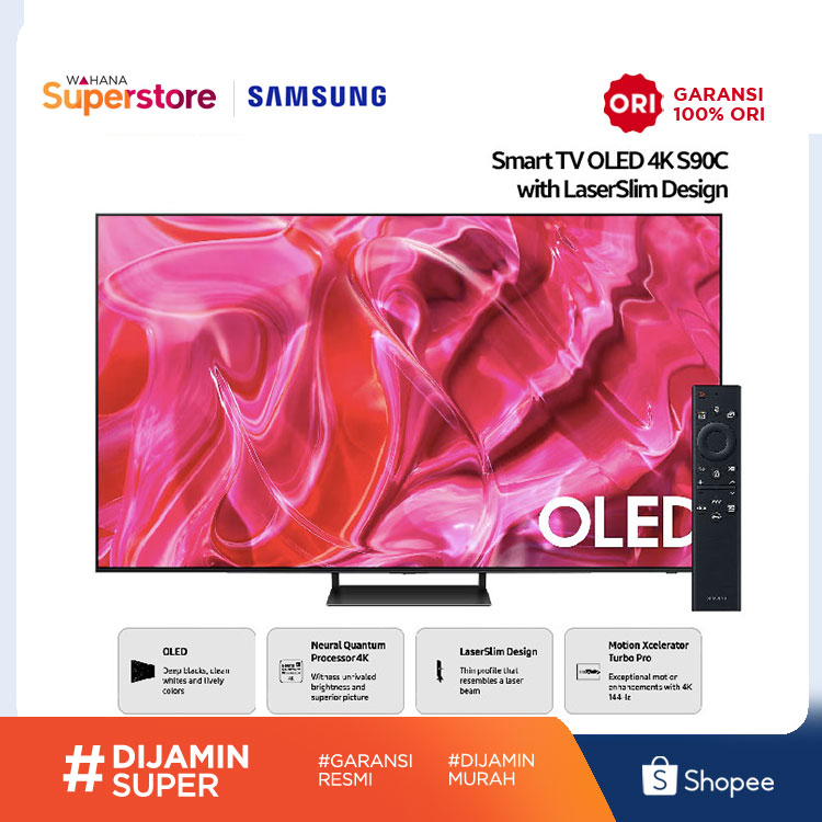 Jual Samsung Smart TV OLED 4K S90C 55" - 55S90C | QA55S90CAKXXD ...