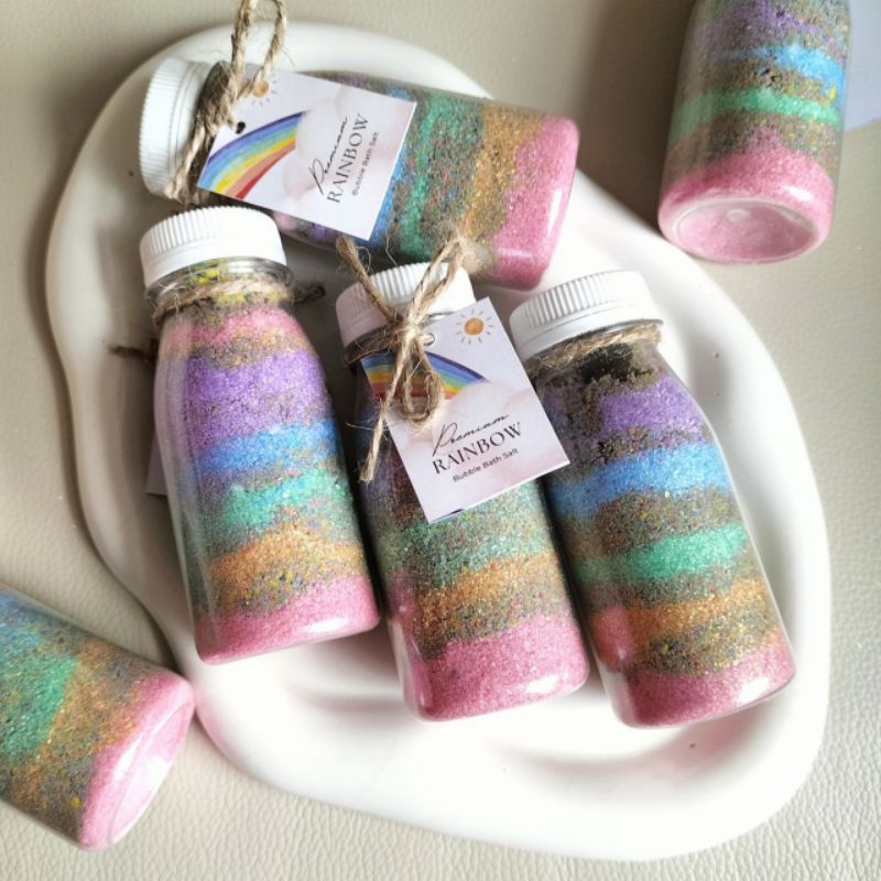 Jual RAINBOW BATH SALT / Garam Mandi / Relaksasi / Relax / Garam Kaki ...