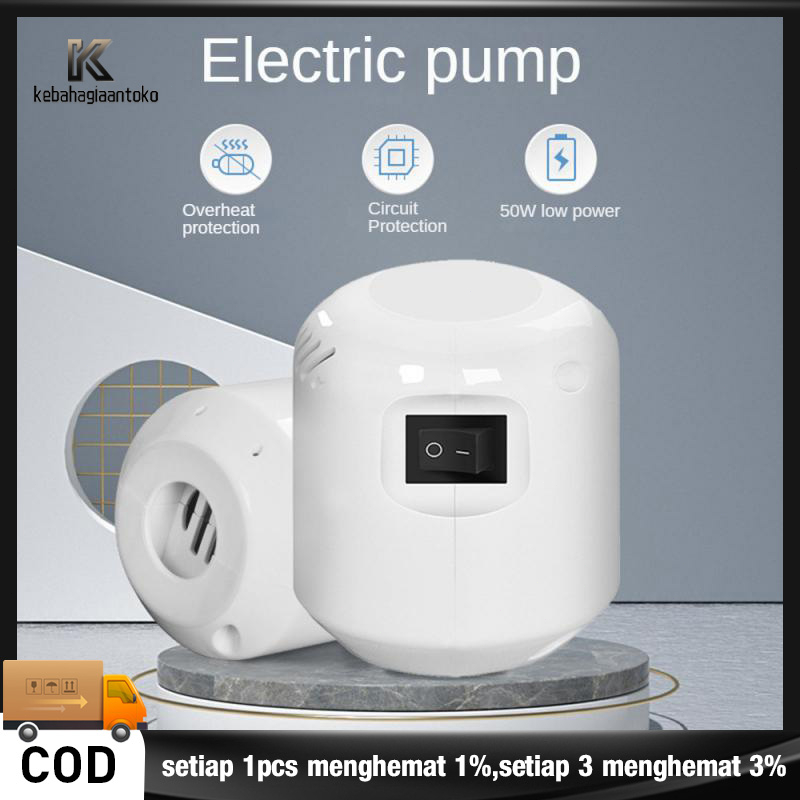 Jual Mesin Alat Pompa Vakum Baju Pump Udara Elektrik Portable/ Pompa ...
