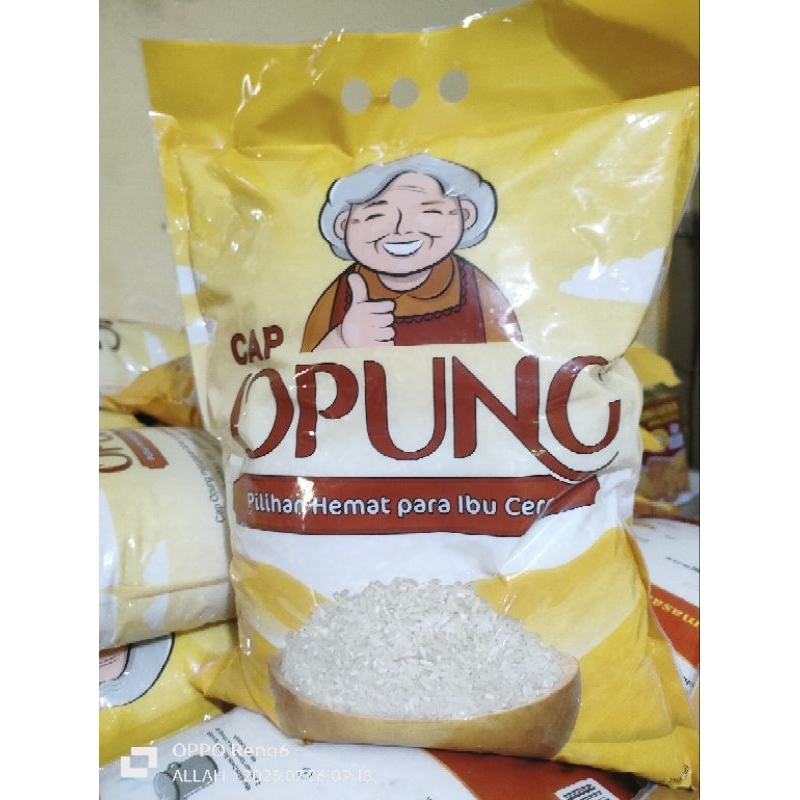Jual beras cap opung 5kg | Shopee Indonesia