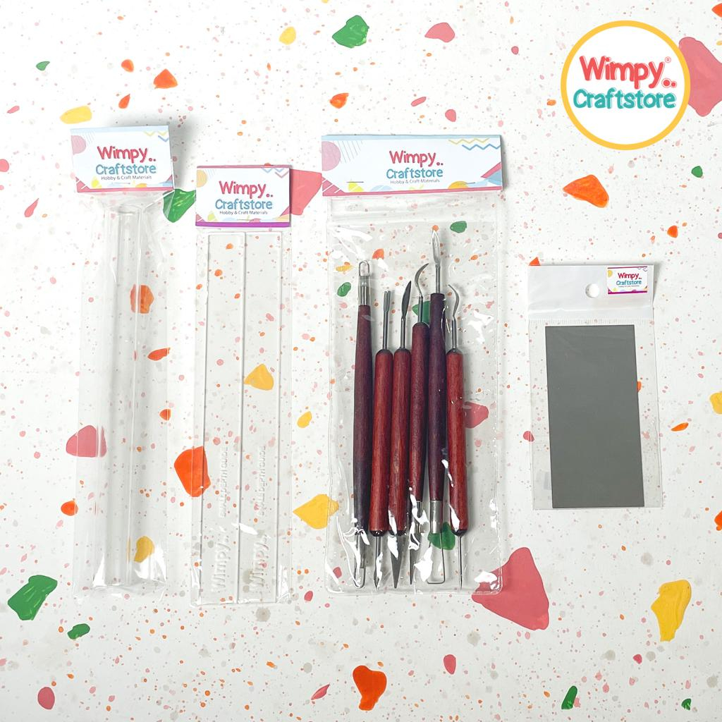 Jual Paket Alat Clay Professional Tools Polymer Clay Modeling Sculpting ...