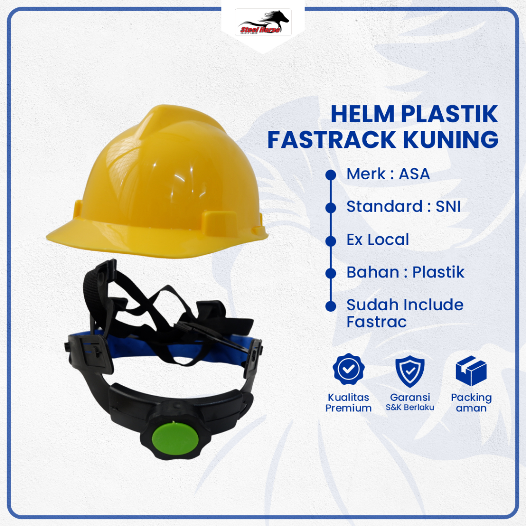 Jual Helm Proyek Safety Keselamatan Kerja Merk ASA With Fastrack ...